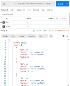 API with NestJS #107. Offset and keyset pagination with Prisma